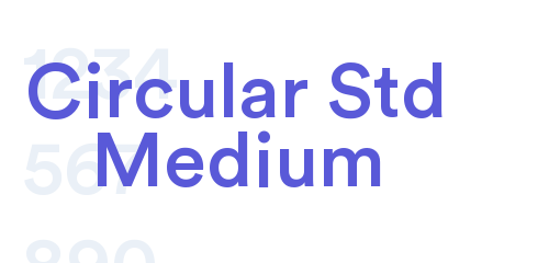 Circular Std Medium Font Free Download Now 