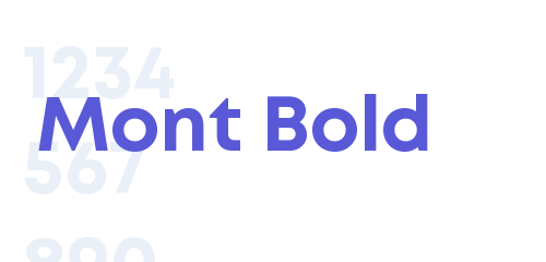 Mont Bold Font Free Download Now 