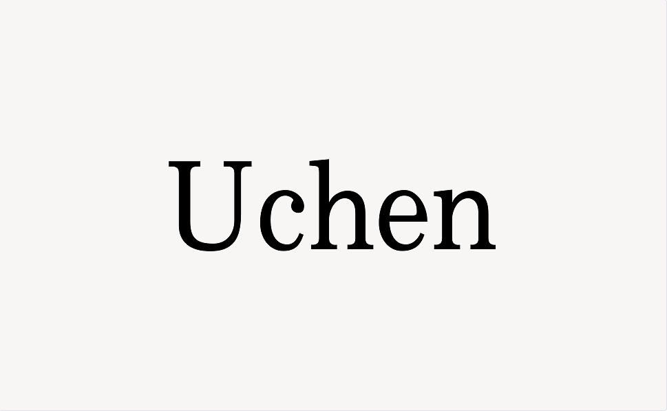 Uchen - Font Free [ Download Now ]