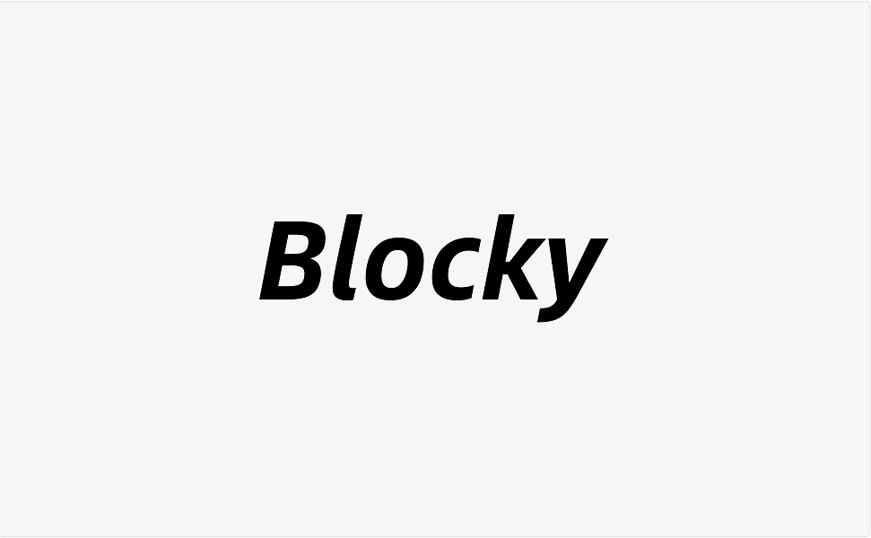 Blocky - Font Free [ Download Now ]