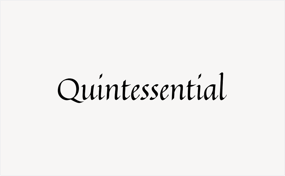 Quintessential - Font Free [ Download Now ]