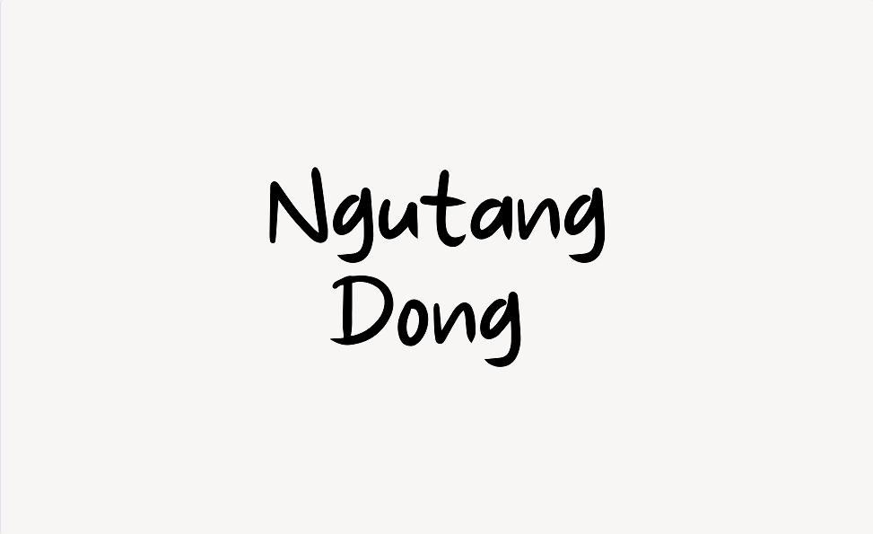 Ngutang Dong - Font Free [ Download Now ]