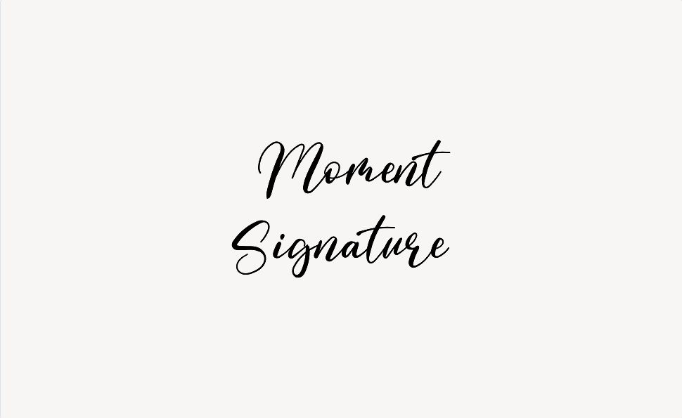 Moment Signature - Font Free [ Download Now ]