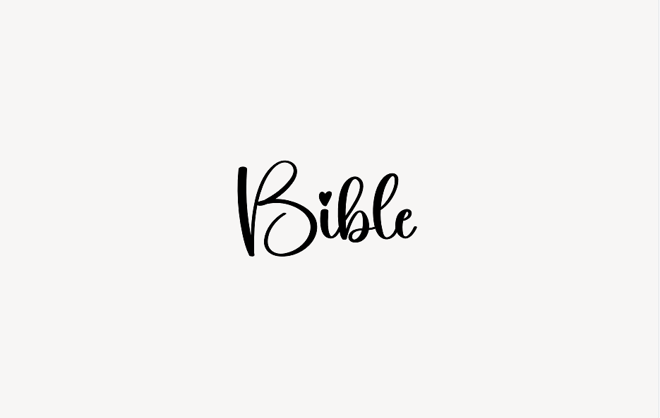Bible - Font Free [ Download Now ]