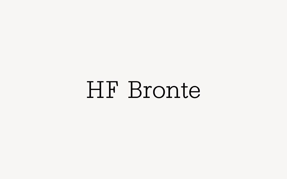 HF Bronte - Font Free [ Download Now ]
