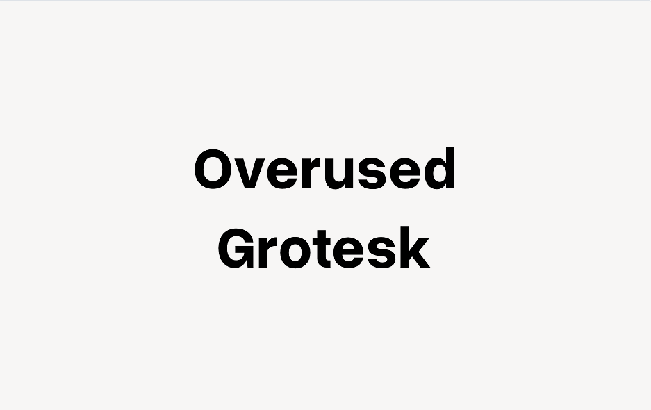 Overused Grotesk - Font Free [ Download Now ]