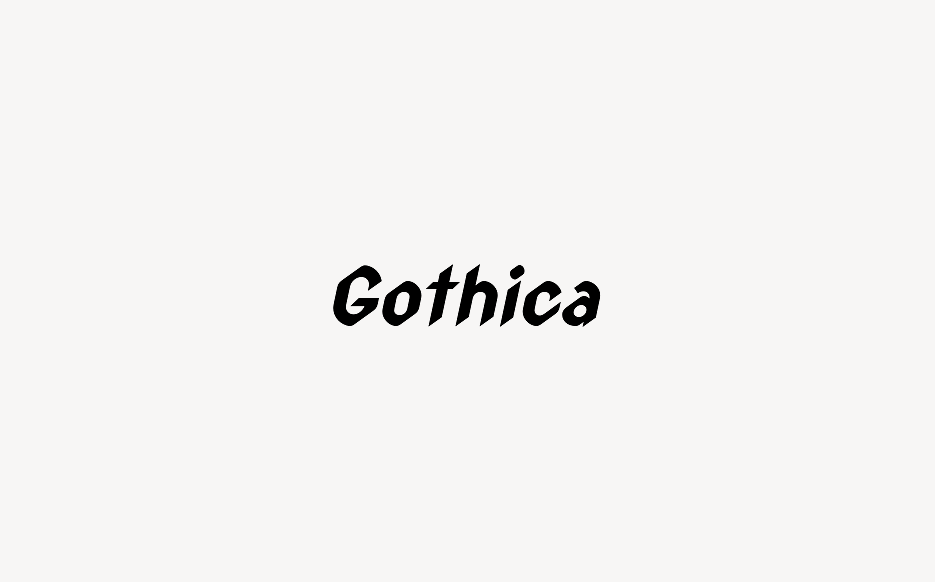 Gothica - Font Free [ Download Now ]