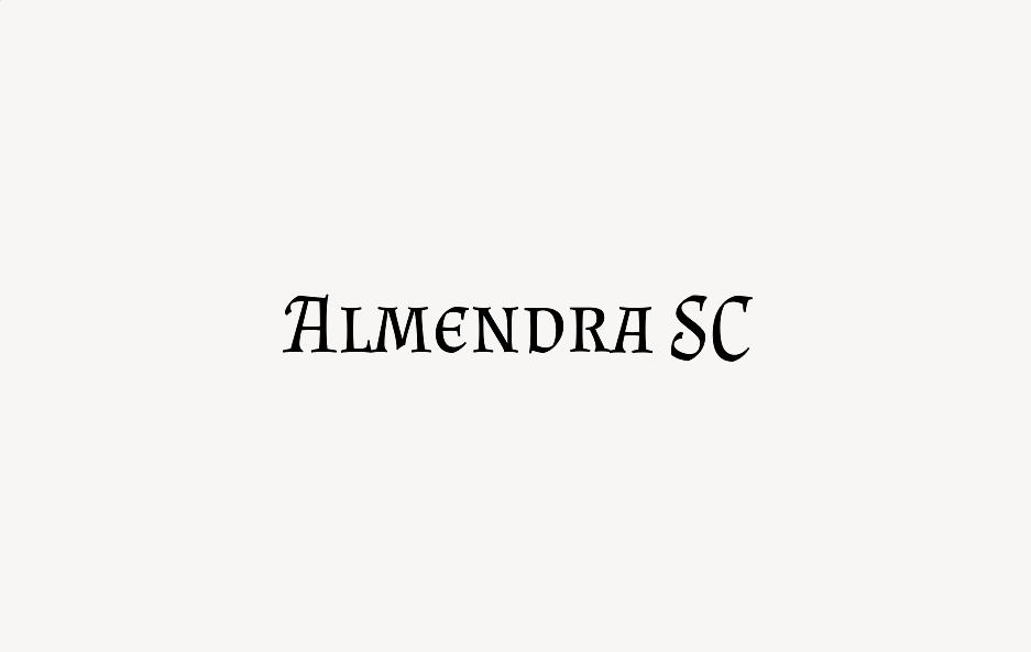 Almendra SC - Font Free [ Download Now ]
