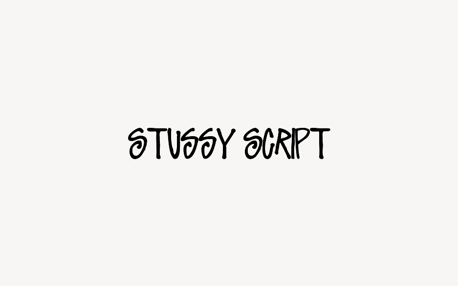Stussy Script - Font Free [ Download Now ]
