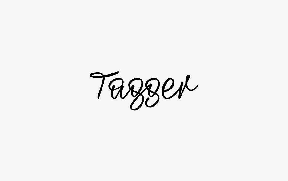 Tagger - Font Free [ Download Now ]