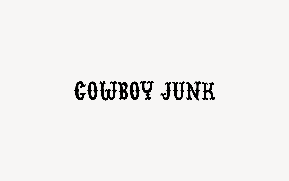 Cowboy Junk - Font Free [ Download Now ]