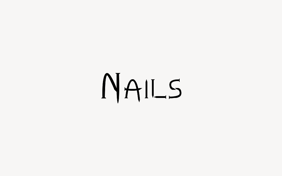 Nails - Font Free [ Download Now ]