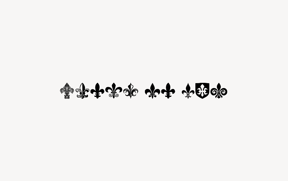 Fleur De Lis - Font Free [ Download Now ]
