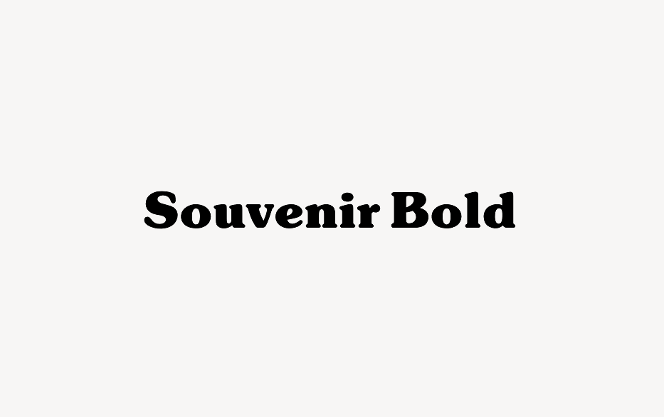 Souvenir Bold - Font Free [ Download Now ]