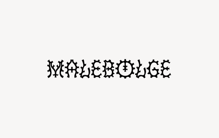 Malebolge - Font Free [ Download Now ]
