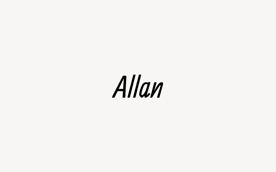 Allan - Font Free [ Download Now ]
