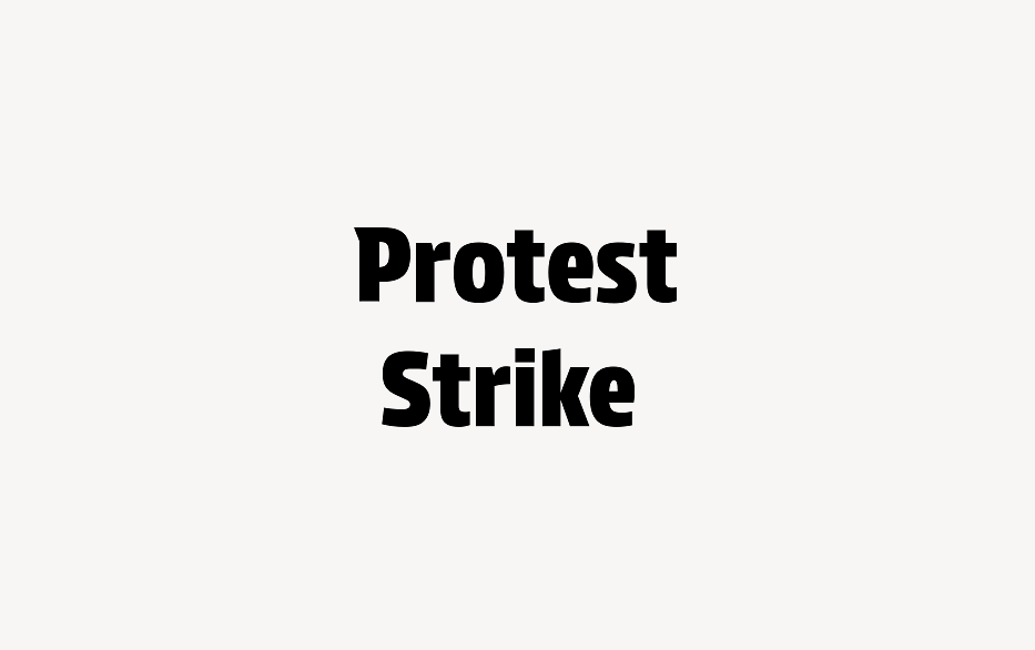 Protest Strike - Font Free [ Download Now ]