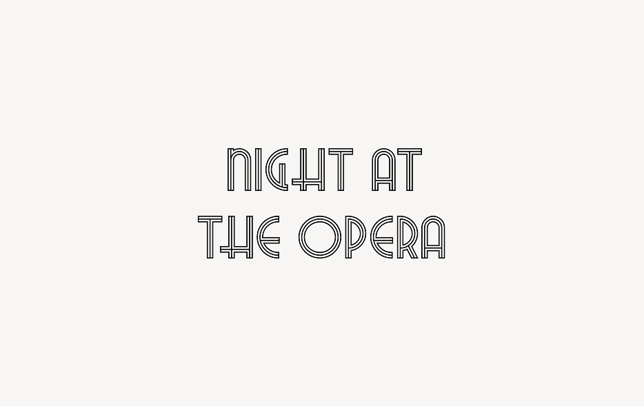 Night At The Opera - Font Free [ Download Now ]