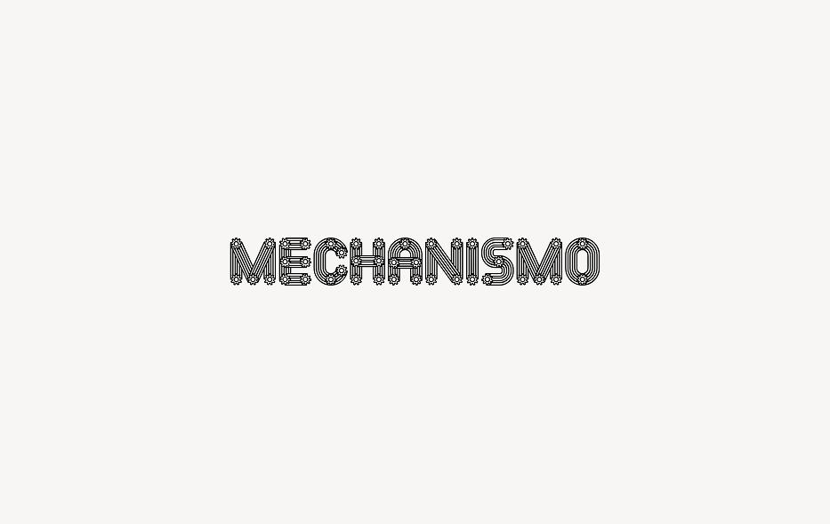 Mechanismo - Font Free [ Download Now ]