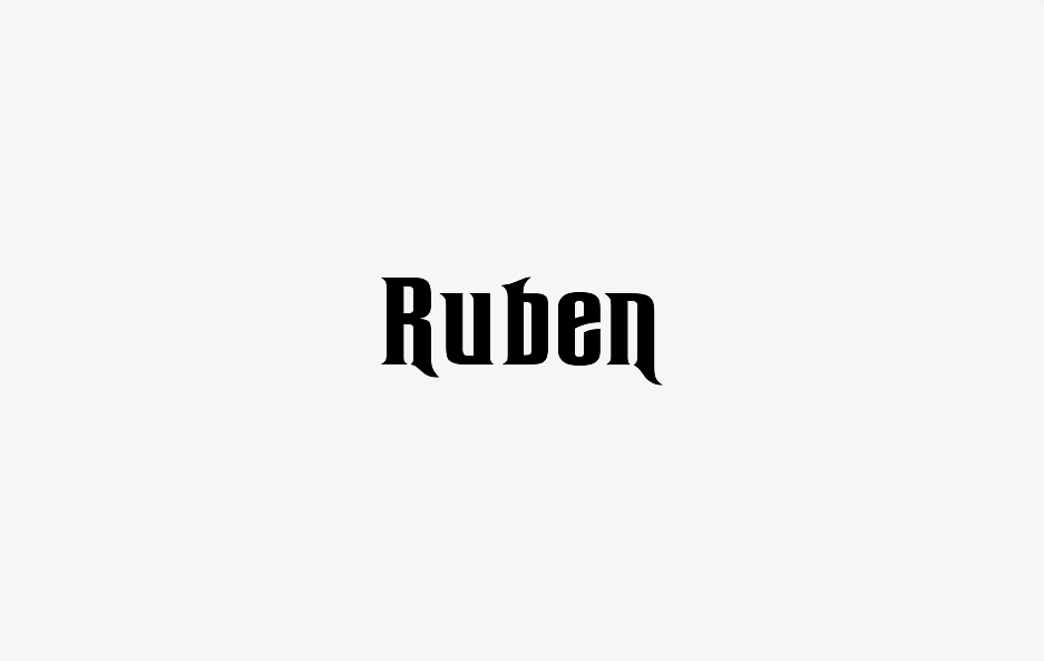 Ruben - Font Free [ Download Now ]