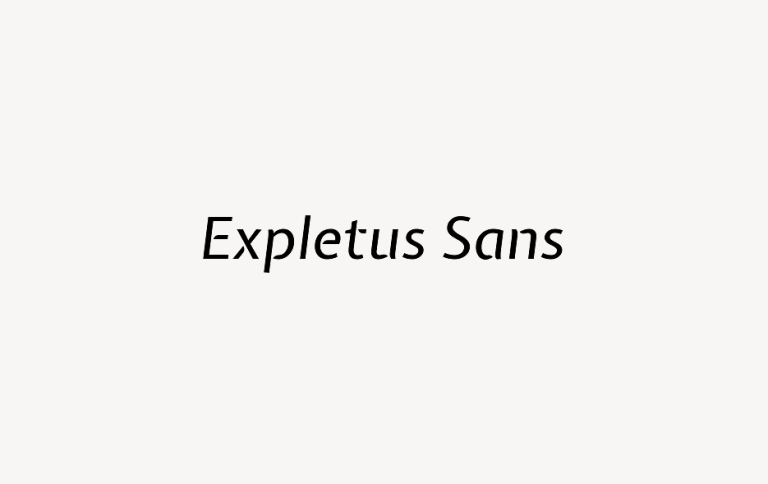Expletus Sans - Font Free [ Download Now ]