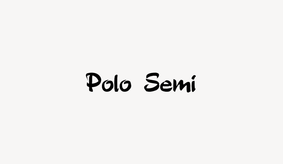 Polo Semi - Font Free [ Download Now ]
