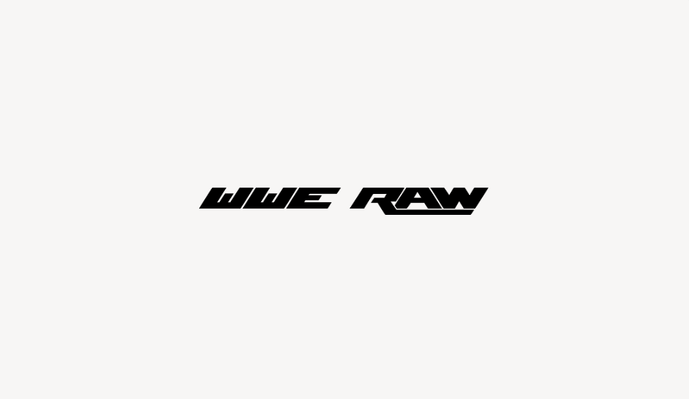 WWE Raw - Font Free [ Download Now ]
