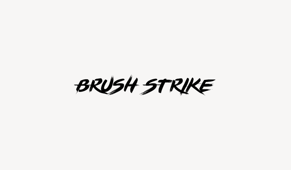 Brush Strike - Font Free [ Download Now ]