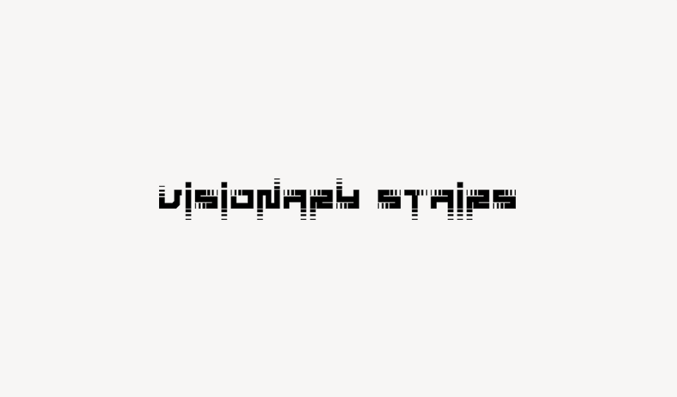 Visionary Stairs - Font Free [ Download Now ]