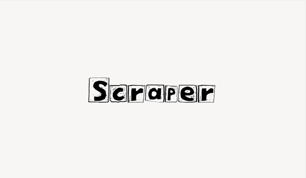 Scraper - Font Free [ Download Now ]