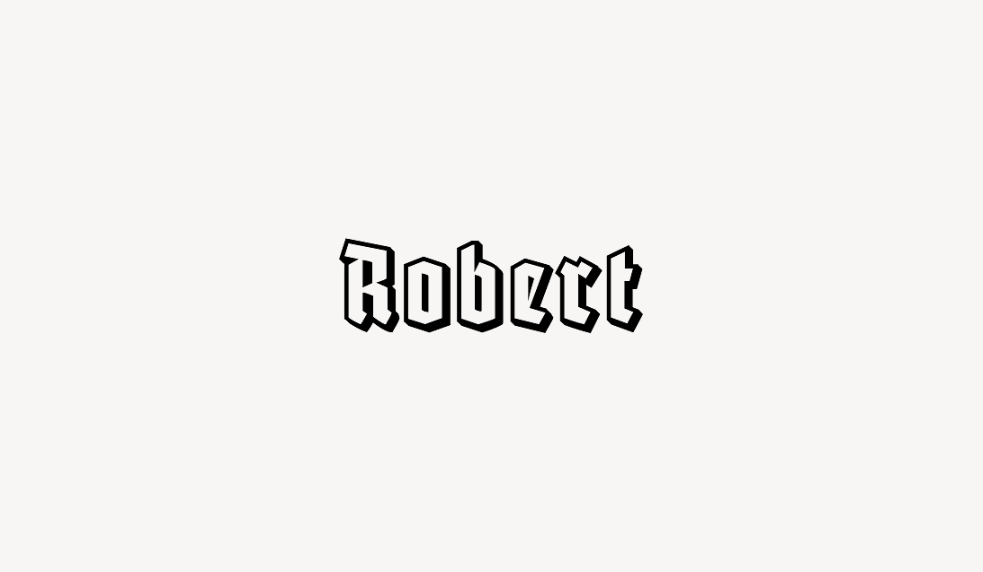 Robert - Font Free [ Download Now ]