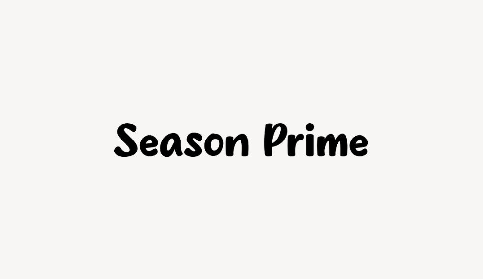 Season Prime - Font Free [ Download Now ]