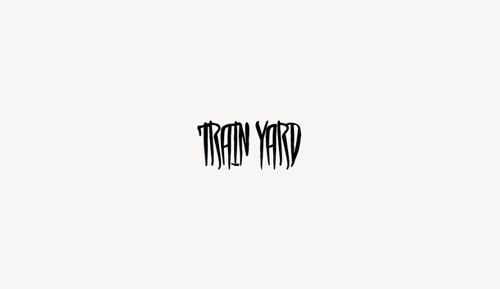 Train Yard - Font Free [ Download Now ]