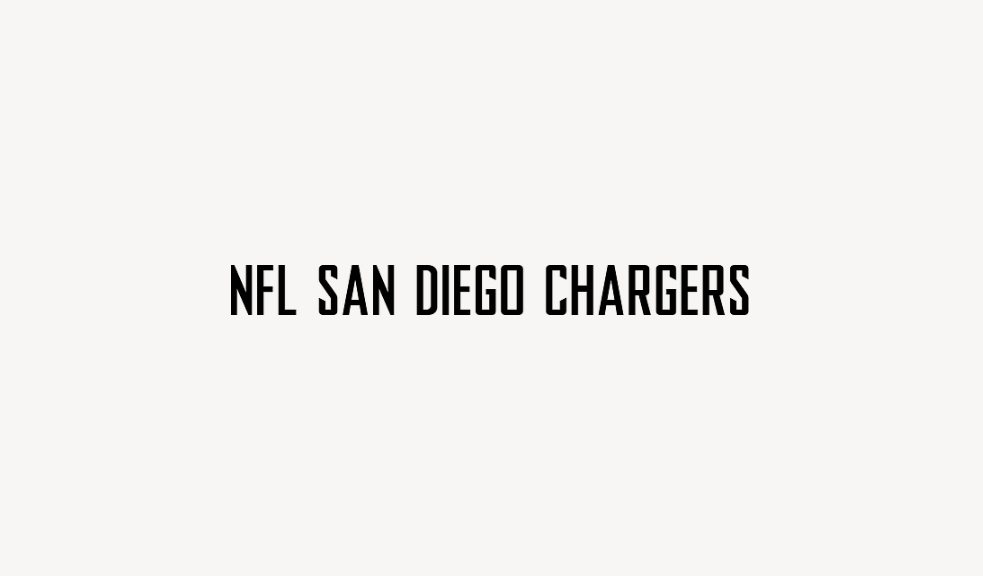 NFL San Diego Chargers - Font Free [ Download Now ]