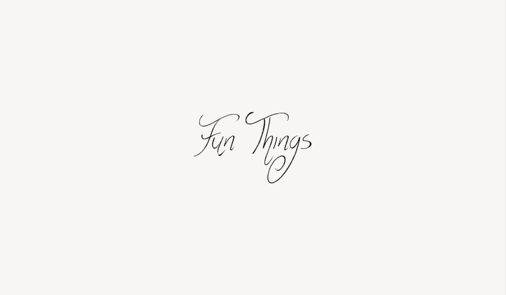 Fun Things - Font Free [ Download Now ]