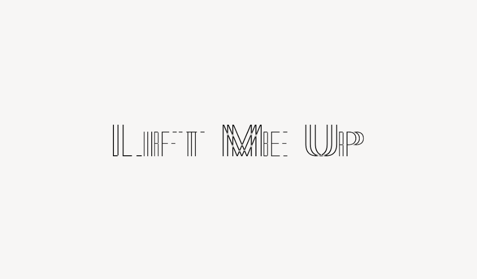 Lift Me Up - Font Free [ Download Now ]