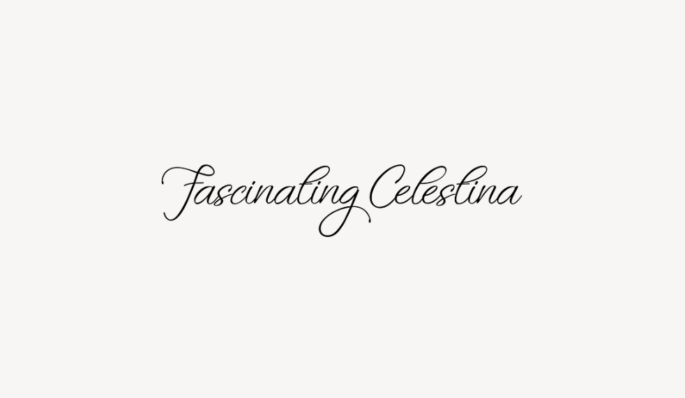 Fascinating Celestina - Font Free [ Download Now ]