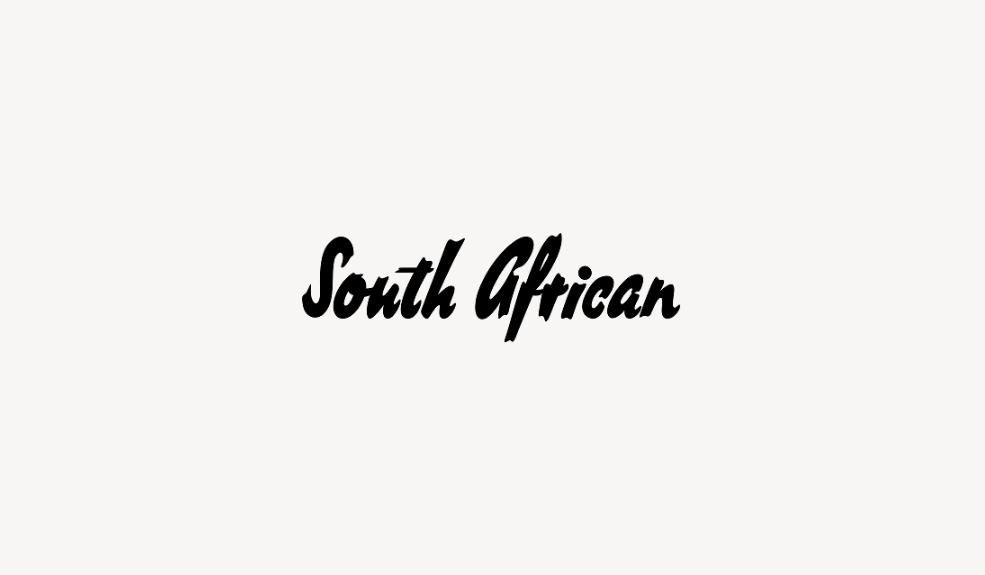 South African - Font Free [ Download Now ]