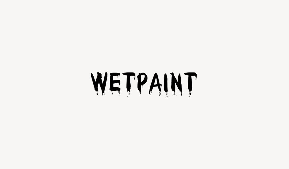 WetPaint - Font Free [ Download Now ]