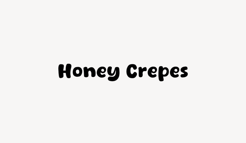 Honey Crepes - Font Free [ Download Now ]