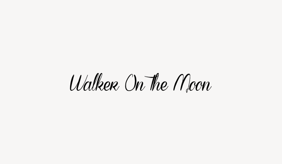 Walker On The Moon - Font Free [ Download Now ]