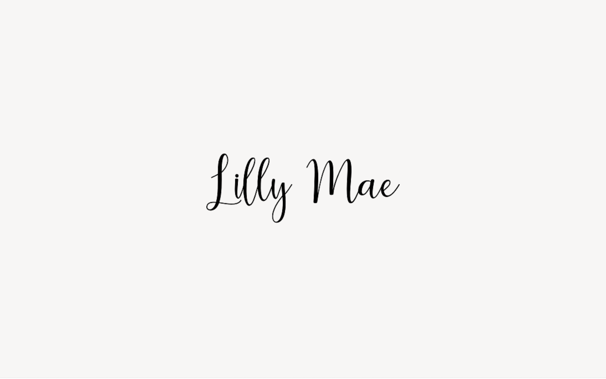 Lilly Mae - Font Free [ Download Now ]